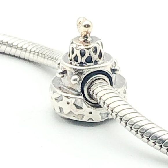 Pandora | Jewelry | Authentic Pandora Celebration Cake With 4k Gold ...
